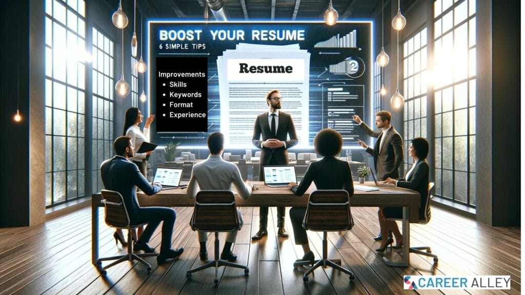 Boost Your Resume: 6 Simple Tips for Major Impact
