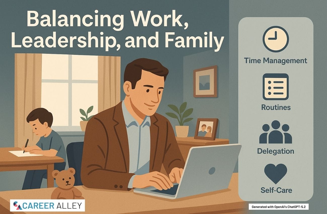 How Parents Can Balance Work, Leadership, and Family